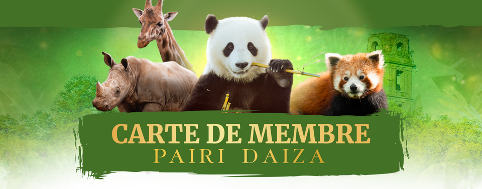 Membership Card | Pairi Daiza