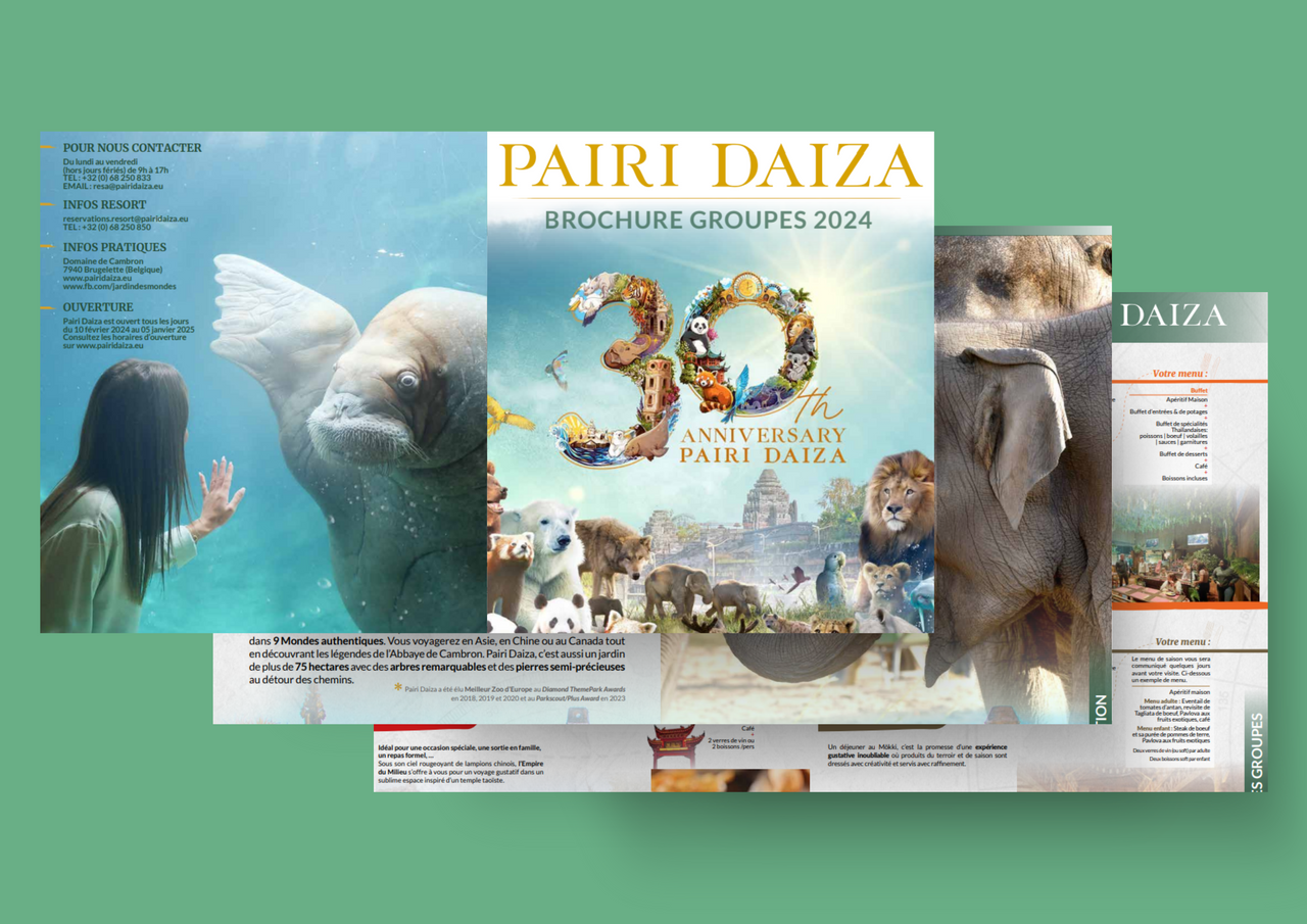 Pairi Daiza en groupe | Pairi Daiza